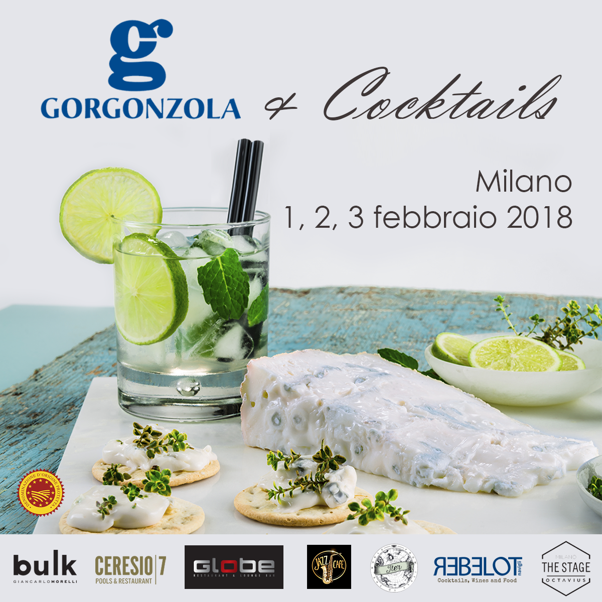 1-3 febbraio 2018: Gorgonzola & cocktails - extreme tasting a milano ...